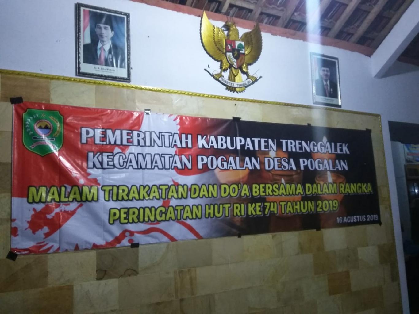 MALAM TIRAKATAN 17 AGUSTUS _HUT RI KE 74 - Website Desa Pogalan